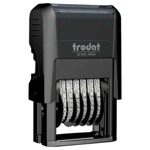 Numéroteur Printy 4846 – 6 caractères – TRODAT