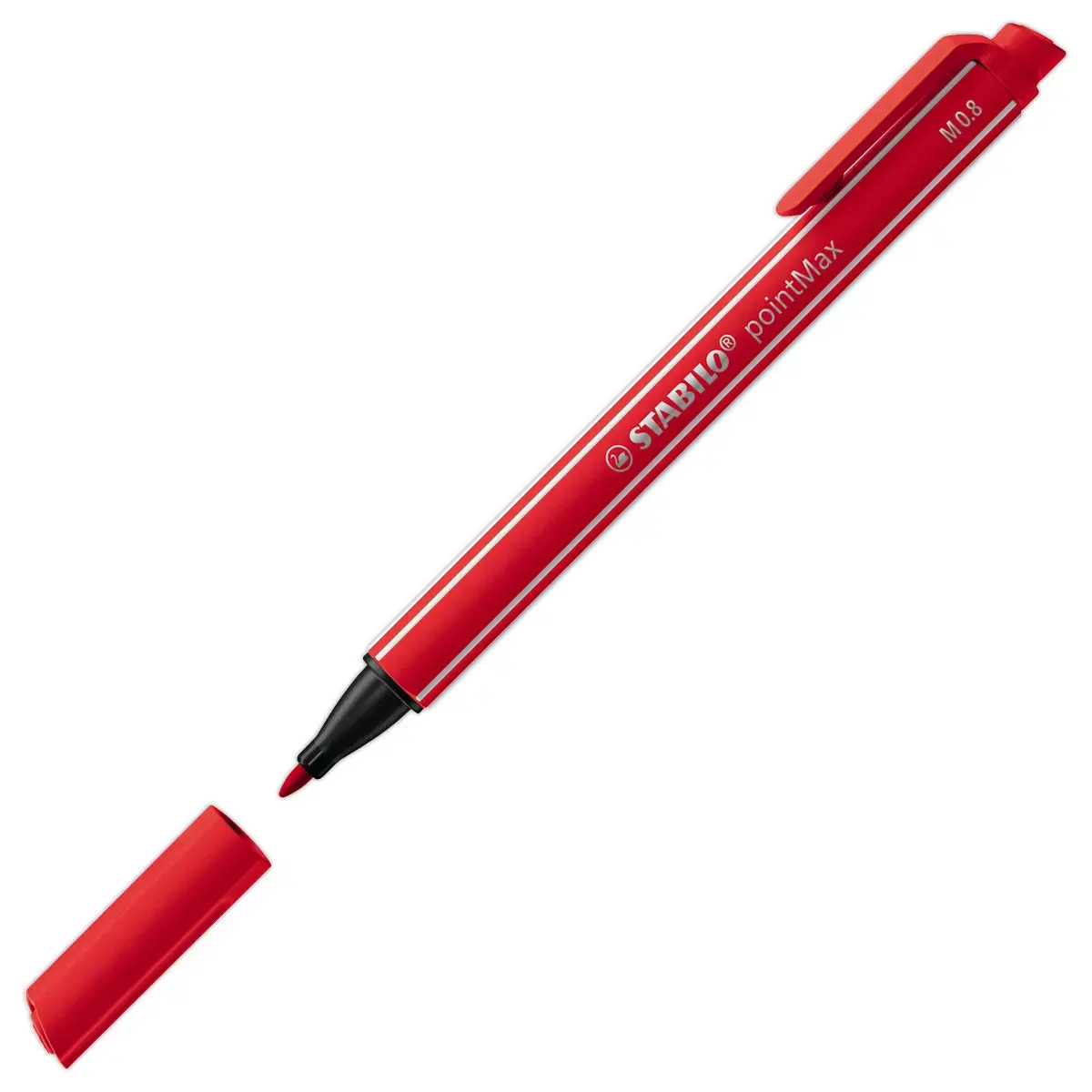 Stylo-feutre pointMax - rouge - STABILO