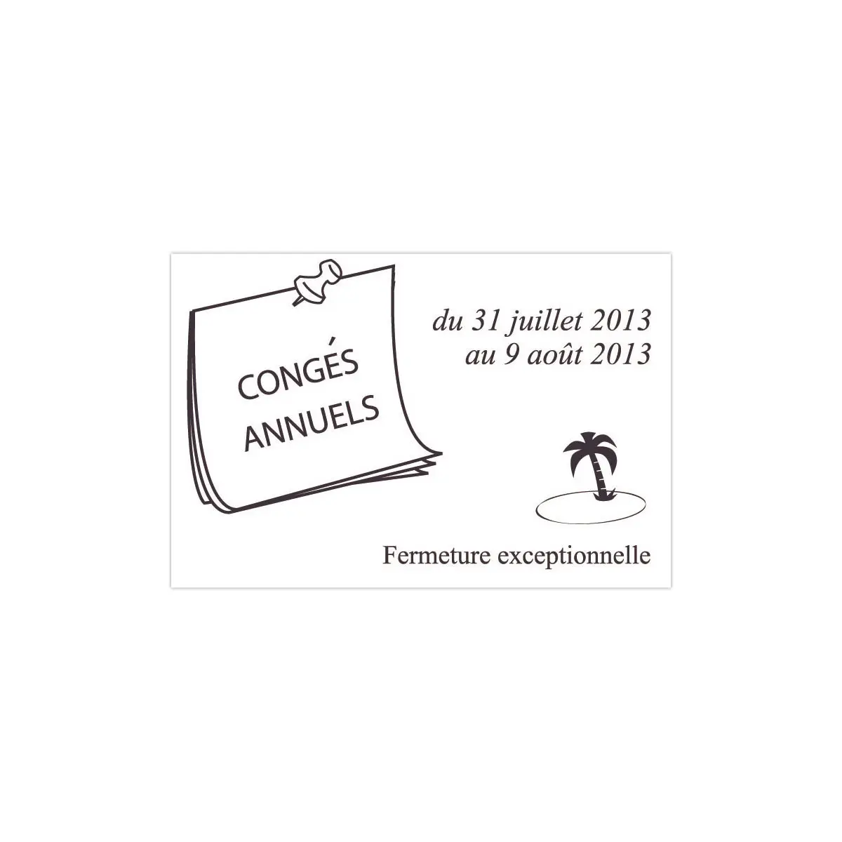 Timbre person.Printy 4927-Boîtier gris-Encre noire-60X40mm-10 lig.max