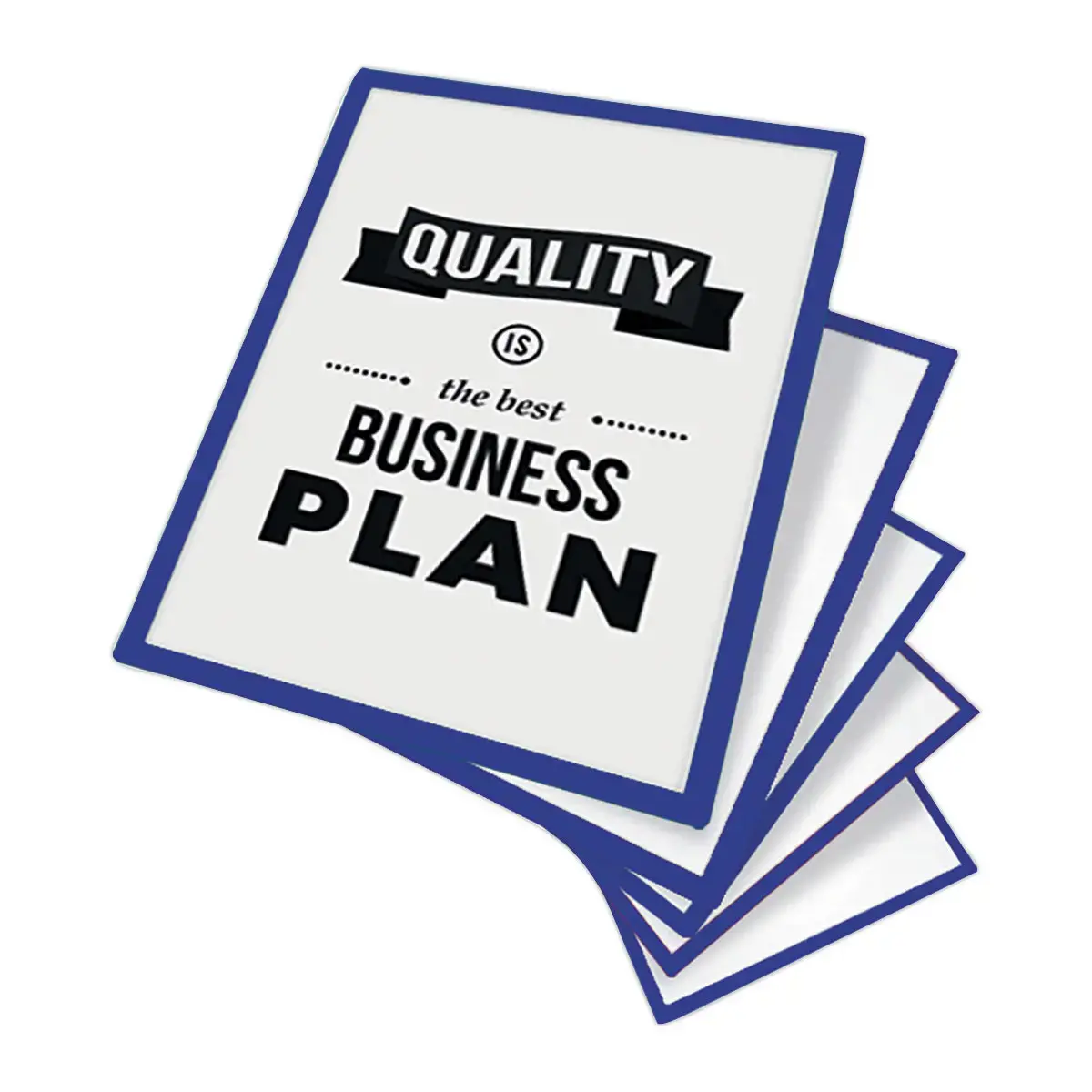 Cadre d'affichage magnétique A4 - bleu - Cadres