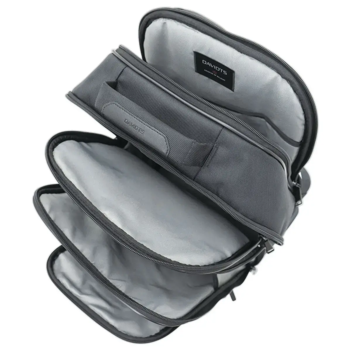 Sac à dos PC portable 15.6" CONNAISSEUR noir DAVIDT'S