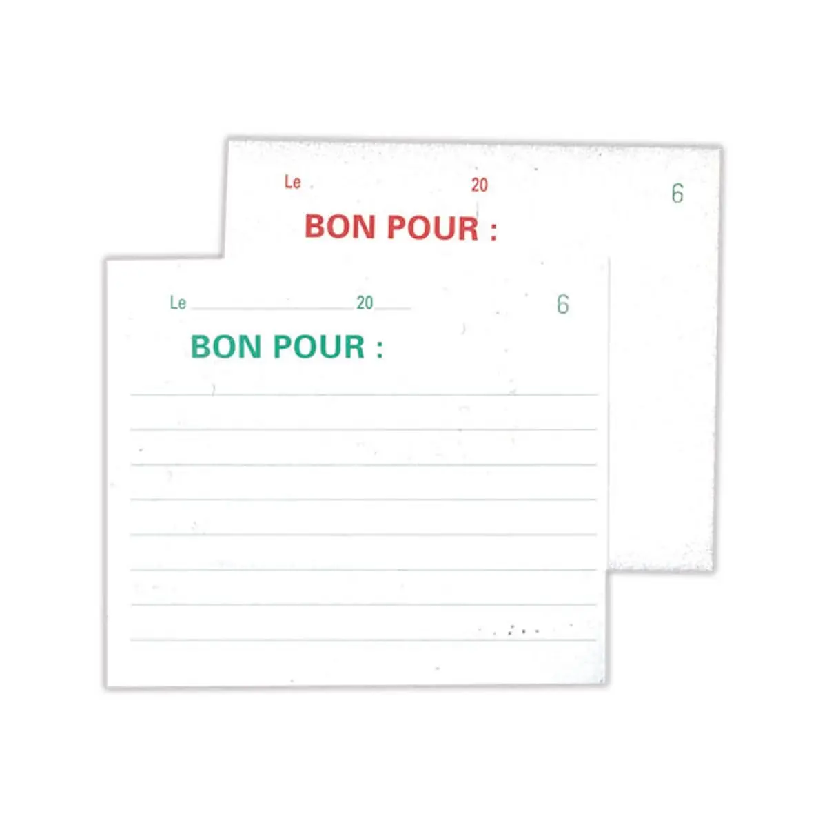 Manifold autocopiant imprimé "Bon pour" - EXACOMPTA